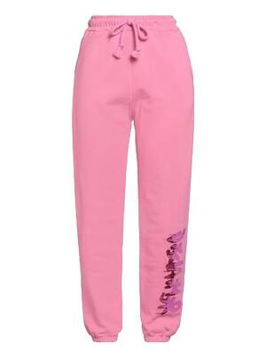 DISCLAIMER Cotton Fleece Track Pants - Fuchsia