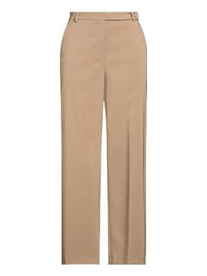CRISTINAEFFE Wide-Leg Crepe Pants Sand