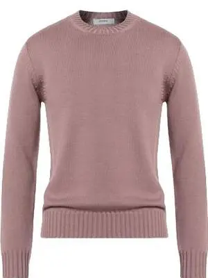 Alpha Studio Wool Crewneck Sweater Pink