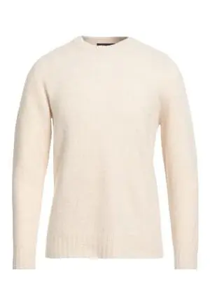 Alpha Studio Crewneck Sweater - White