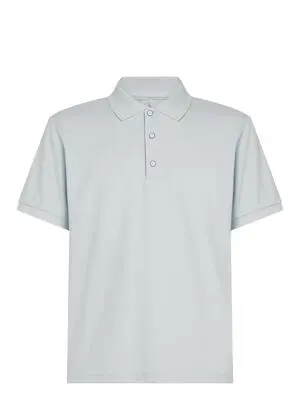 Rag & Bone Stretch Pique Polo Shirt - Blue