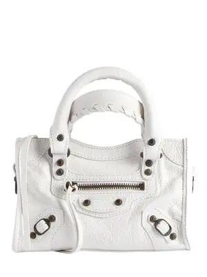 Balenciaga Le City Nano Top-handle Bag - White