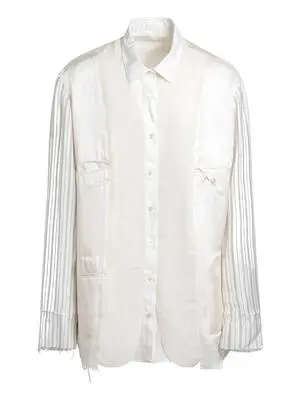 MAISON MARGIELA Reversible Mohair-blend Shirt - White
