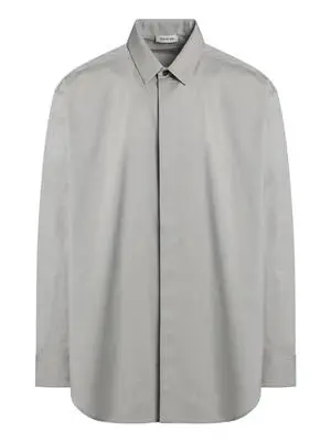 Fear Of God Mélange Cotton Shirt - Grey