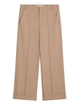 Valentino Garavani Wool Trousers - Beige