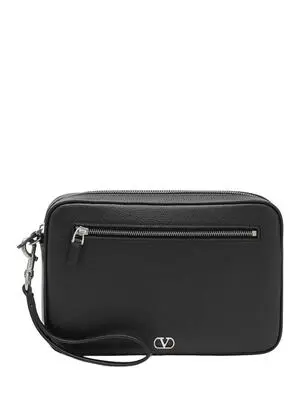 Valentino Garavani Vlogo Signature Clutch - Black