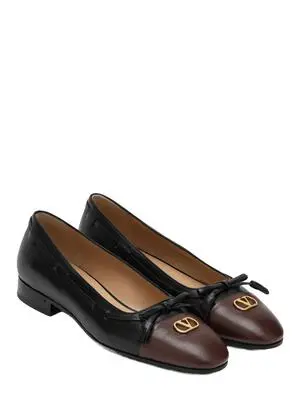 Valentino Garavani Ballerina Valet Du Roi - Black
