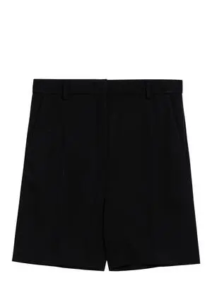 Valentino Garavani Wool Bermuda Shorts - Black