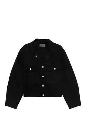 LEMAIRE Button-fastening Flap-pocket Jacket - Black