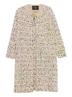 Fabiana Filippi Button-detailed Tweed Coat - Neutrals