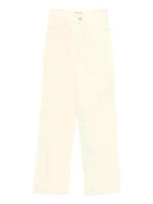Marc O'polo Organic Cotton-blend Straight-leg Jeans - Yellow