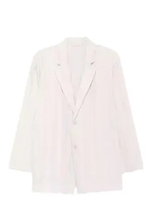 Issey Miyake Striped Blazer - Neutrals