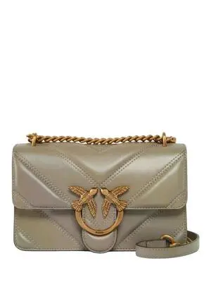Pinko Mini Love Cross Body Bag - Grey