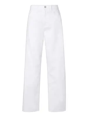 RÓHE Low-rise Wide-leg Jeans - White