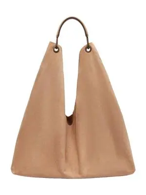 THE ROW Bindle Three Shoulder Bag - Beige