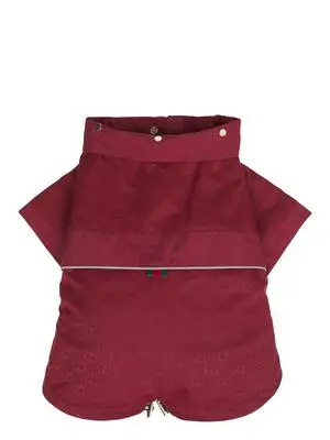 Gucci Gg Pet Rain Coat - Red
