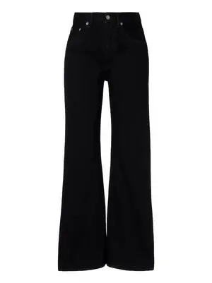 Acne Studios Mid-rise Straight Jeans - Black