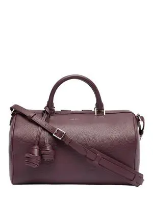 Magda Butrym Varsovia Leather Duffle Bag - Burgundy