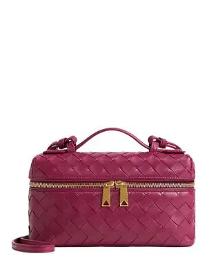 Bottega Veneta Leather Cross-body Bag - Pink