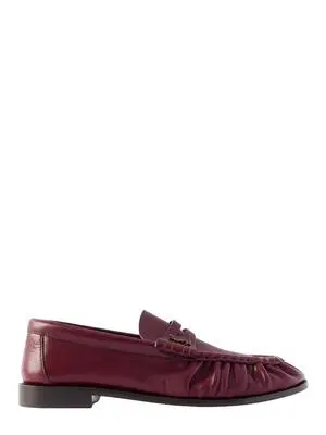 Saint Laurent LE LOAFER In Leather Red