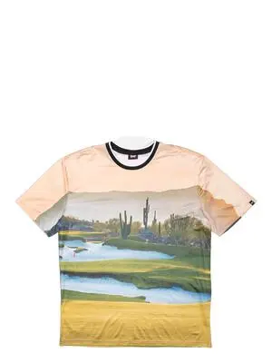 PXG Golf Paradise Printed T-shirt - Green/orange
