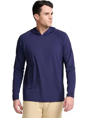 PXG Tour Hooded Raglan Pullover - Navy