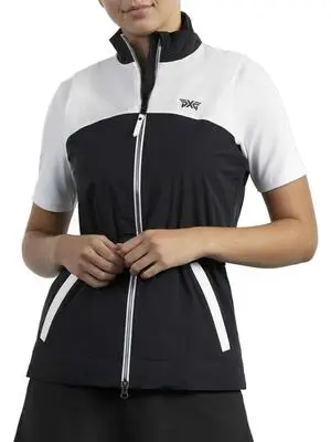 PXG Color Block Vest - White