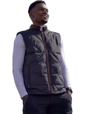 PXG Range X Quilted Puffer Vest - Black
