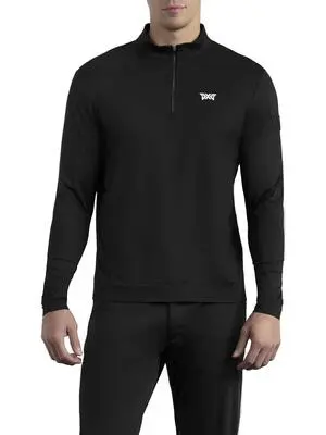 PXG Essential Quarter-zip Pullover - Black