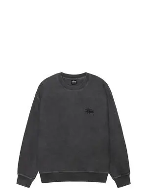 StÜssy Basic Crew Pigment Dyed - Black