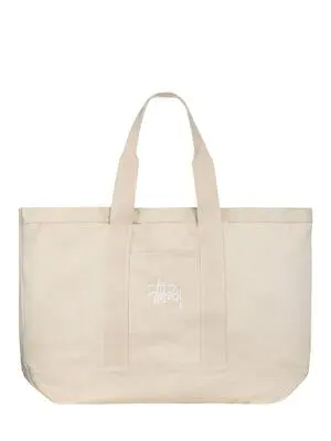 StÜssy Canvas Extra Large Tote Bag - Cream