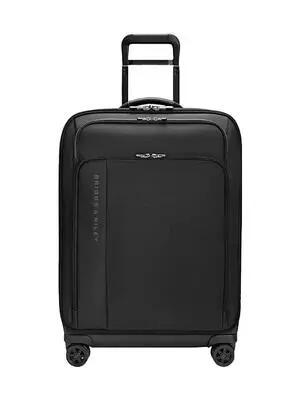 Briggs & Riley Zdx Medium Expandable Four-wheel Woven Suitcase 66cm - Black