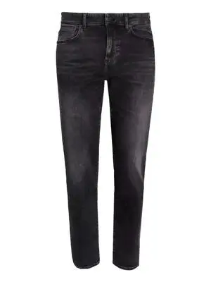 BOSS Slim-cut Five-pocket Jeans - Black