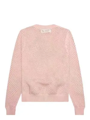 Amiri Open-knit Sweater - Pink