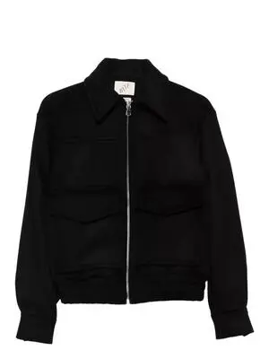 Bite Studios Flap-pocket Zip-front Jacket - Black