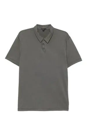 JAMES PERSE Brushed-lotus Polo Shirt - Green