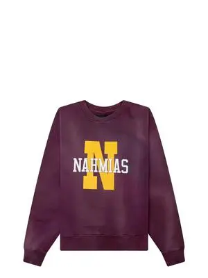 NAHMIAS Crew-neck Sweatshirt - Purple