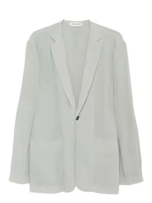 Alberta Ferretti Single-breasted Blazer - Grey