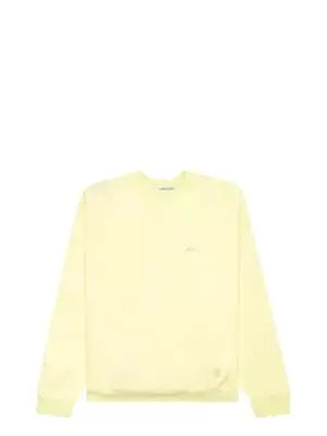 ADVISORY BOARD CRYSTALS Logo-embroidered Sweatshirt - Yellow