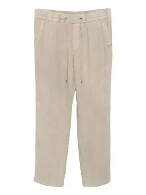JAMES PERSE Linen Trousers - Neutrals