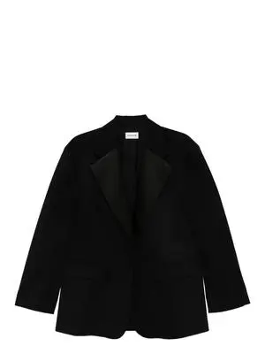 P.a.r.o.s.h Wide-lapel Blazer - Black