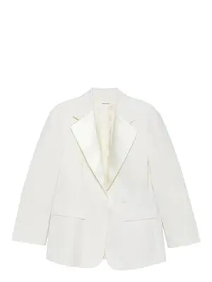 P.a.r.o.s.h Wide-lapel Blazer - Neutrals