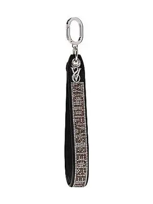 Victoria's Secret Wristlet Strap Keychain - Black