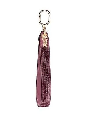 Victoria's Secret Wristlet Strap Keychain Purple
