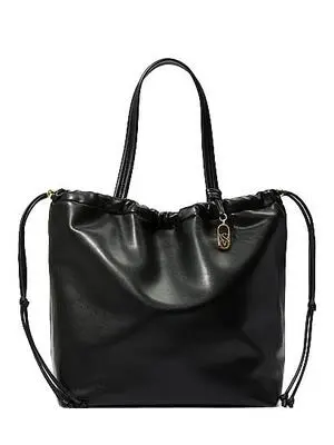 Victoria's Secret Luxe Cinched Carryall Tote - Black