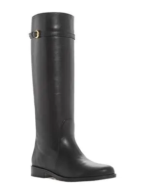 Staud Harlow Riding Boots - Black