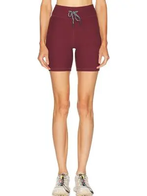 The Upside Trail 6 Spin Biker Short - Bordeaux