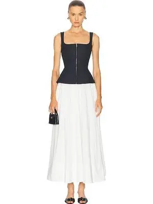 Simkhai Jolynn Midi Dress - Black Multi
