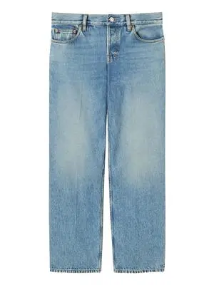 Gucci Straight Fit Denim Pants - Blue