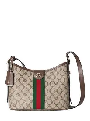 Gucci Ophidia Small Shoulder Bag - Beige